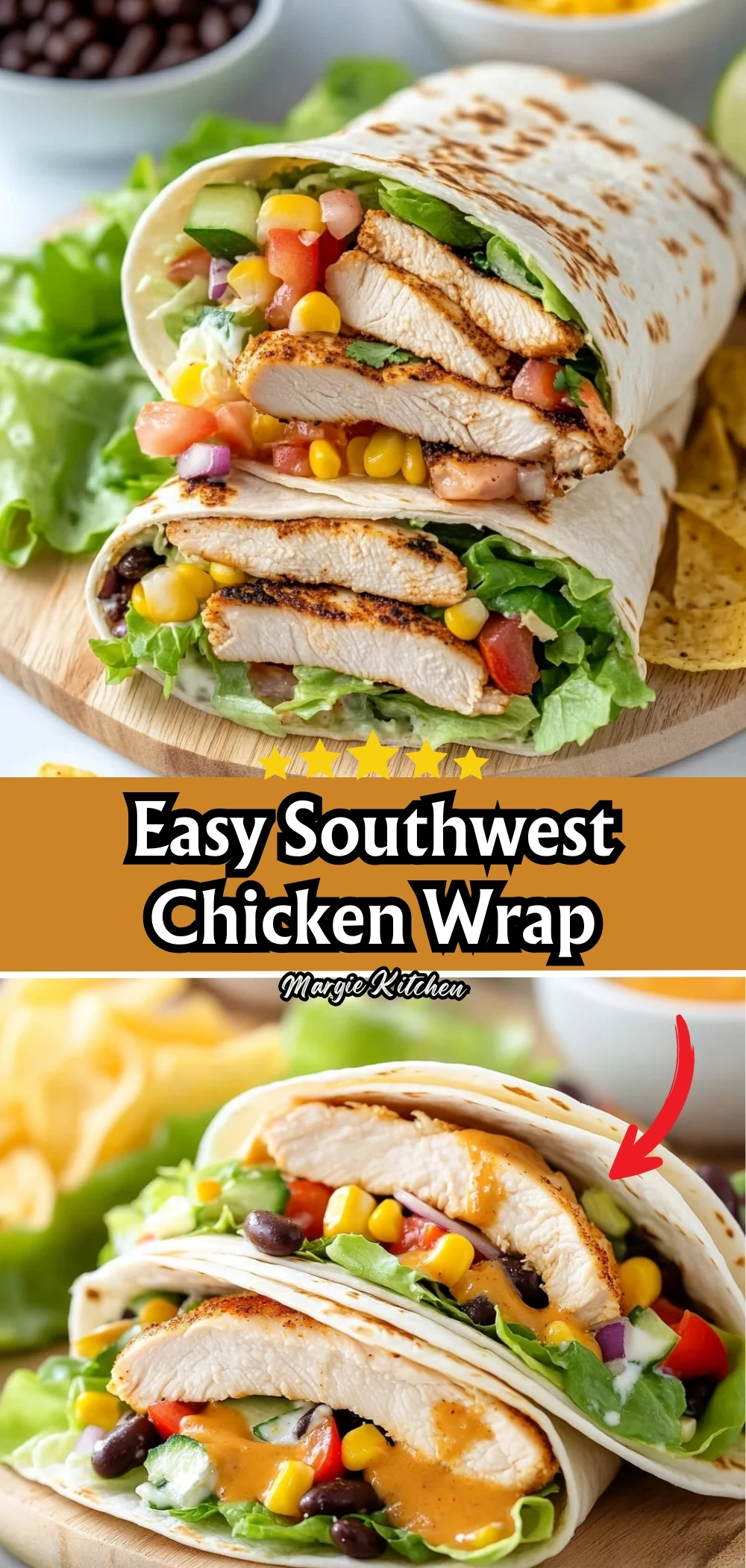Southwest Chicken Wrap