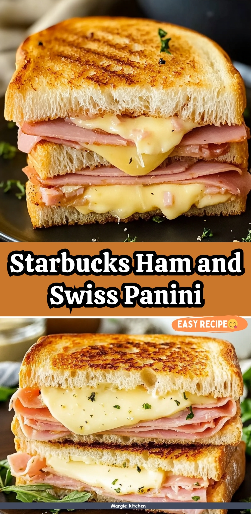 Starbucks Ham and Swiss Panini