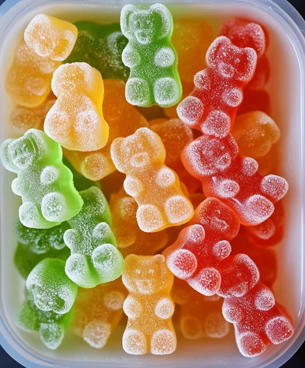 Frozen Gummy Bears