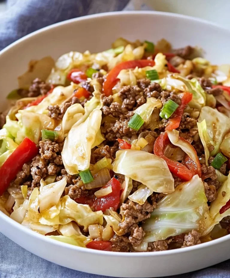 Black Pepper Beef and Cabbage Stir Fry Recipe