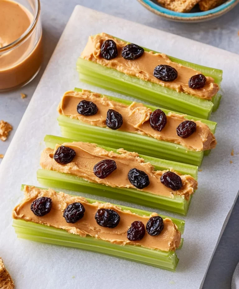 Ants On A Log + Variations (Easy Recipe)