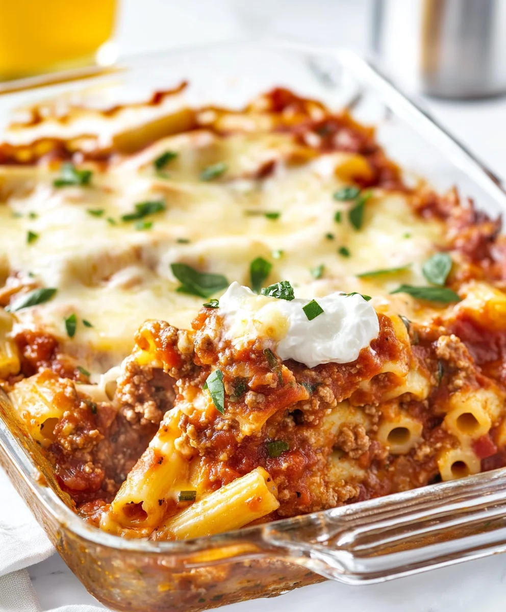 Easy Baked Ziti