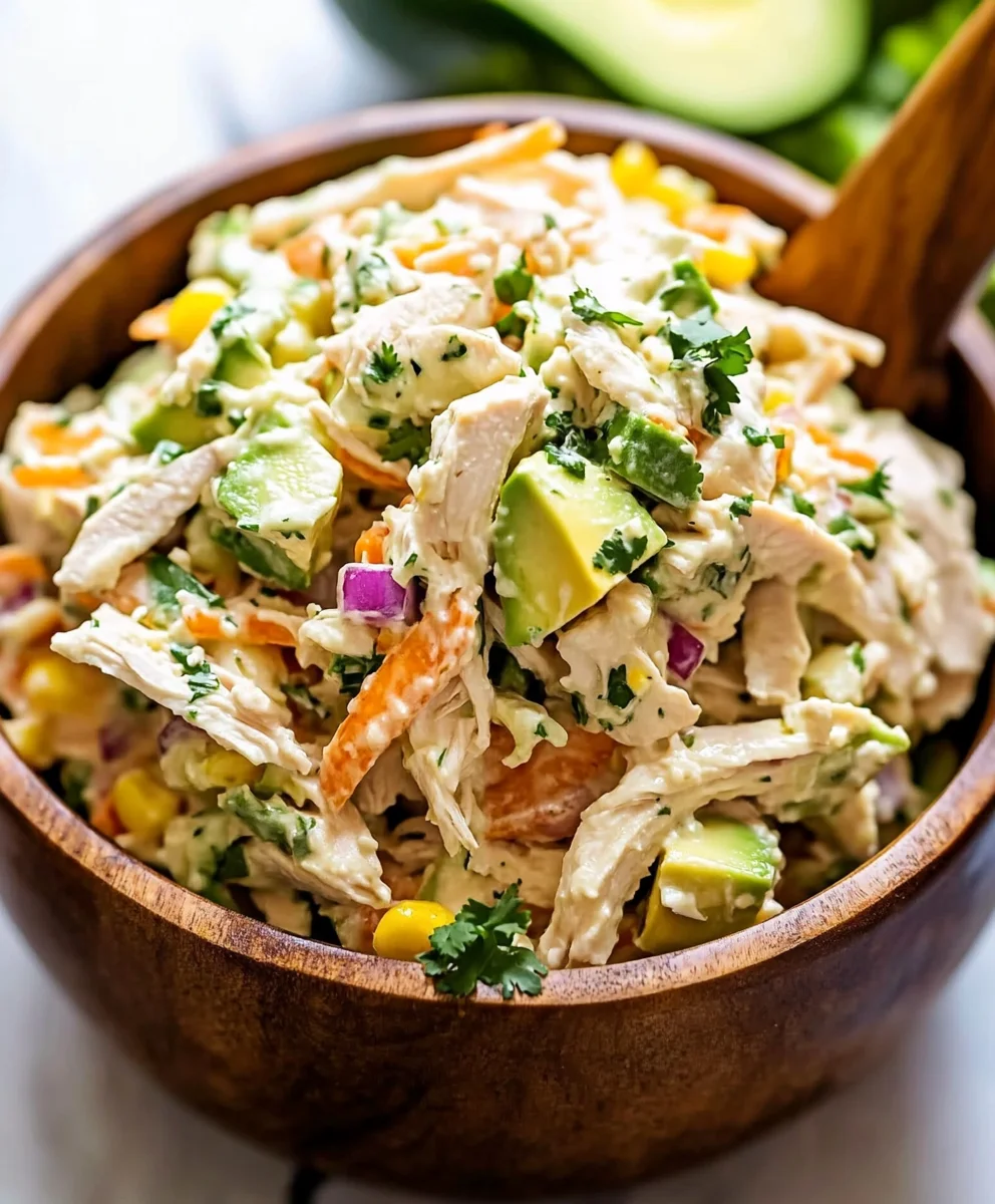 Mexican Chicken Salad (Ensalada de Pollo)
