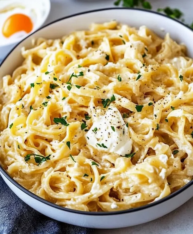Polish Noodles (Cottage Cheese and Noodles)
