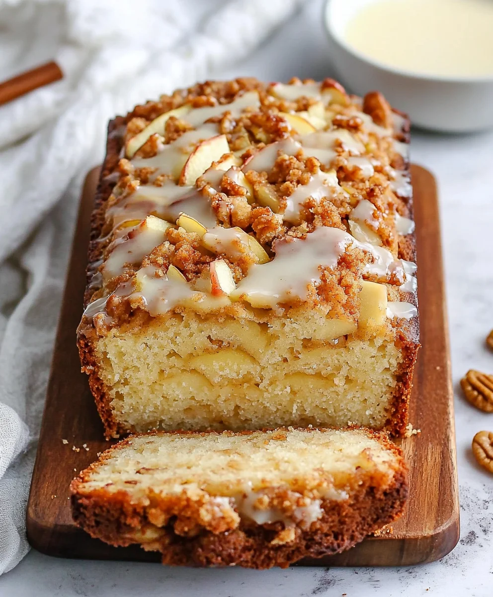 Easy Dutch Apple Bread