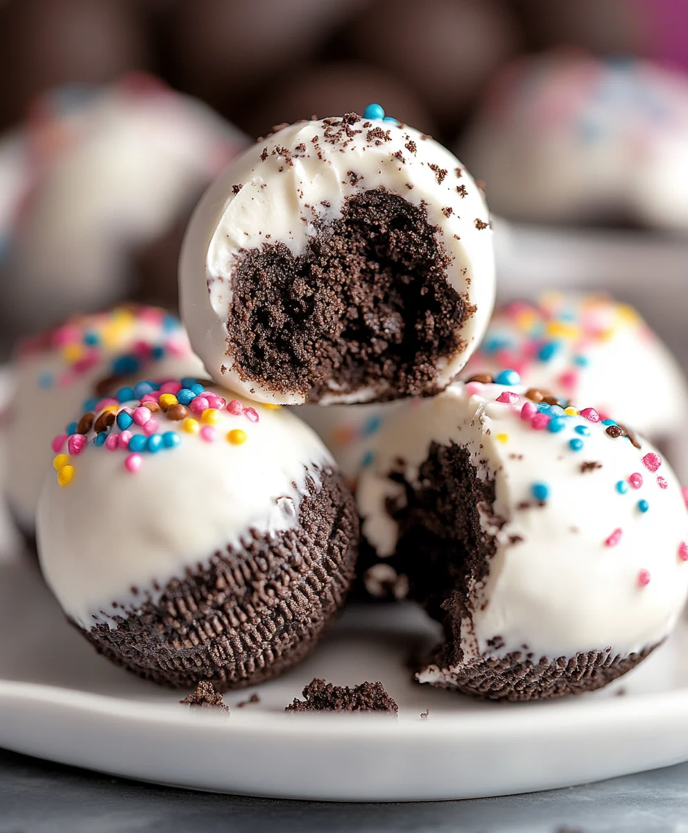 Oreo Cookie Balls