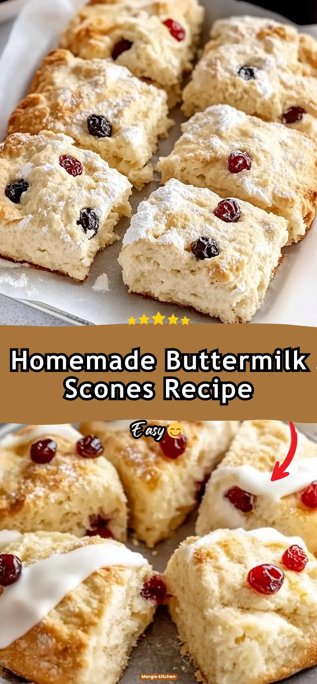 Homemade Buttermilk Scones Recipe
