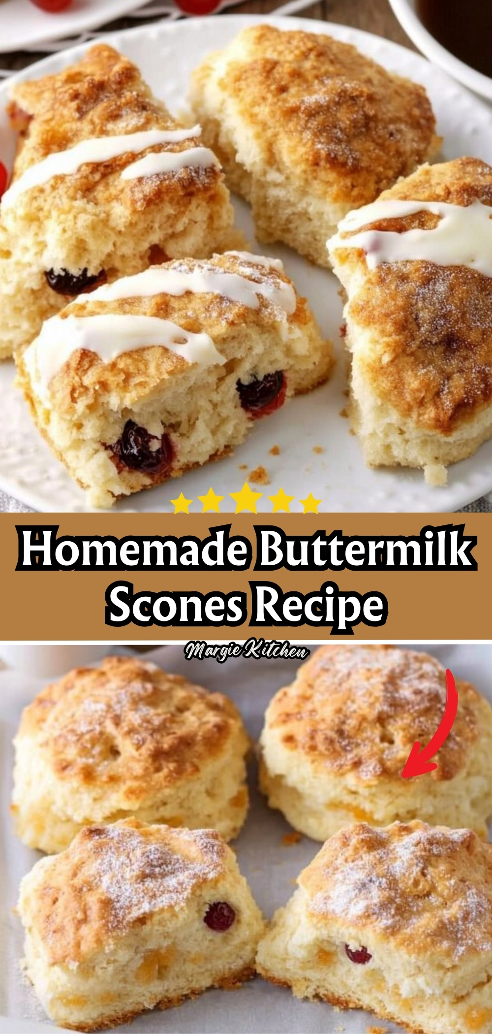 Homemade Buttermilk Scones Recipe