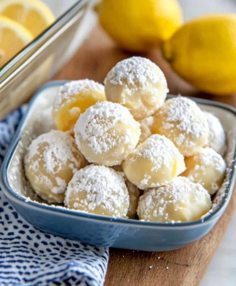 Easy White Chocolate Lemon Truffles